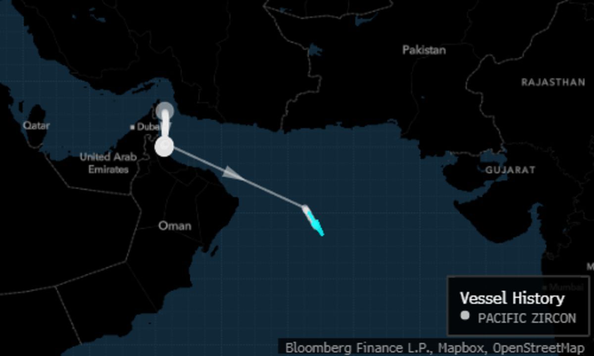 US Navy: Dron de Irán golpeó petrolero de israelí