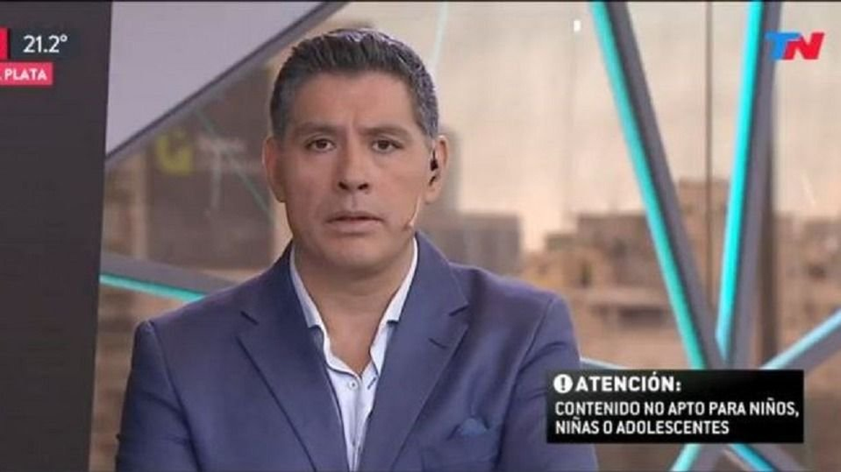 Grieta: Conductor de TN duda del atentado y estalla Twitter
