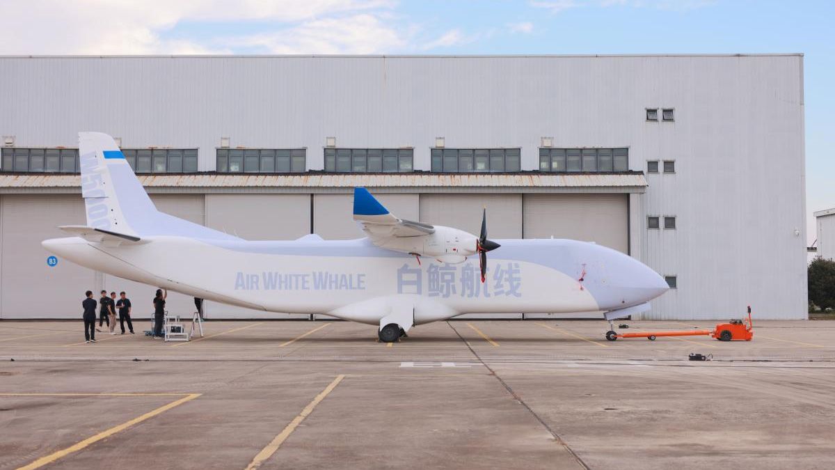 China y un paso gigante: El avión de carga sin tripulación