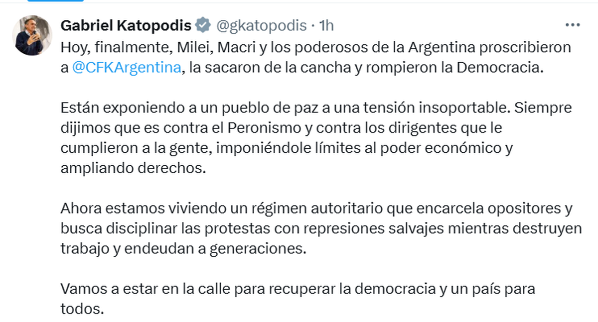 La Corte confirmó la condena a CFK: 6 años de prisión e inhabilitación
