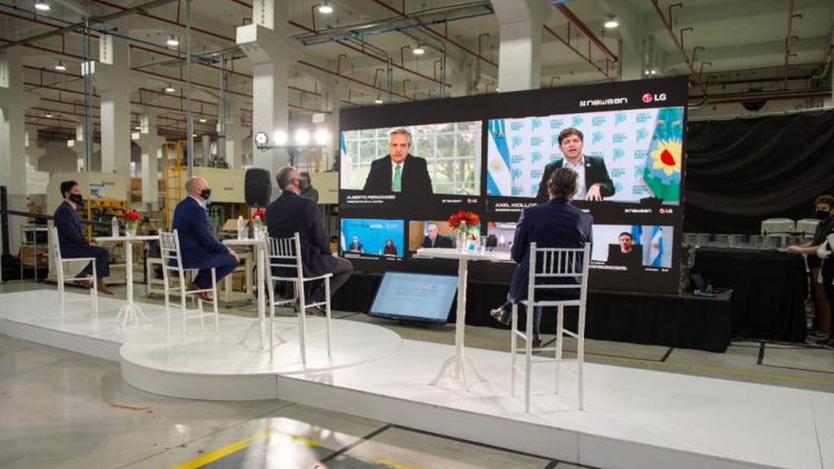 Nueva línea de producción en Newsan, de Avellaneda