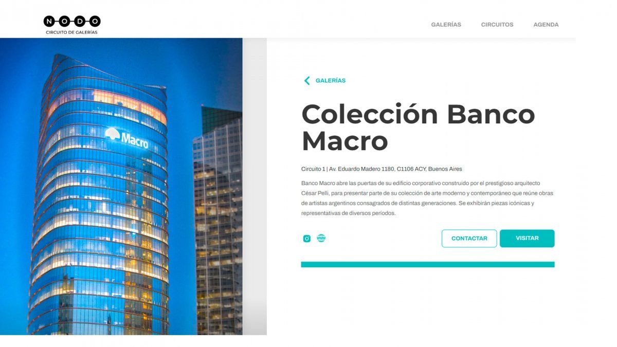 Banco Macro y Meridiano abren el arte a la ciudad