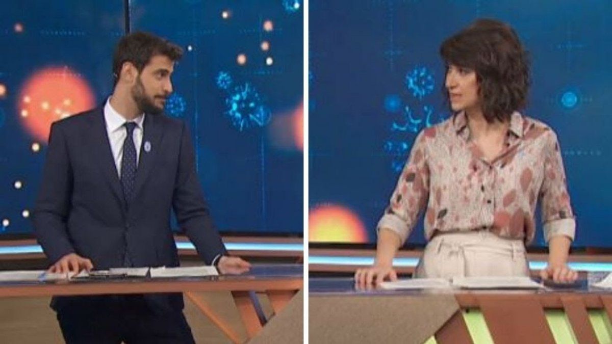 A María Laura Santillán no la dejaron ingresar a El Trece y LN+ le ...