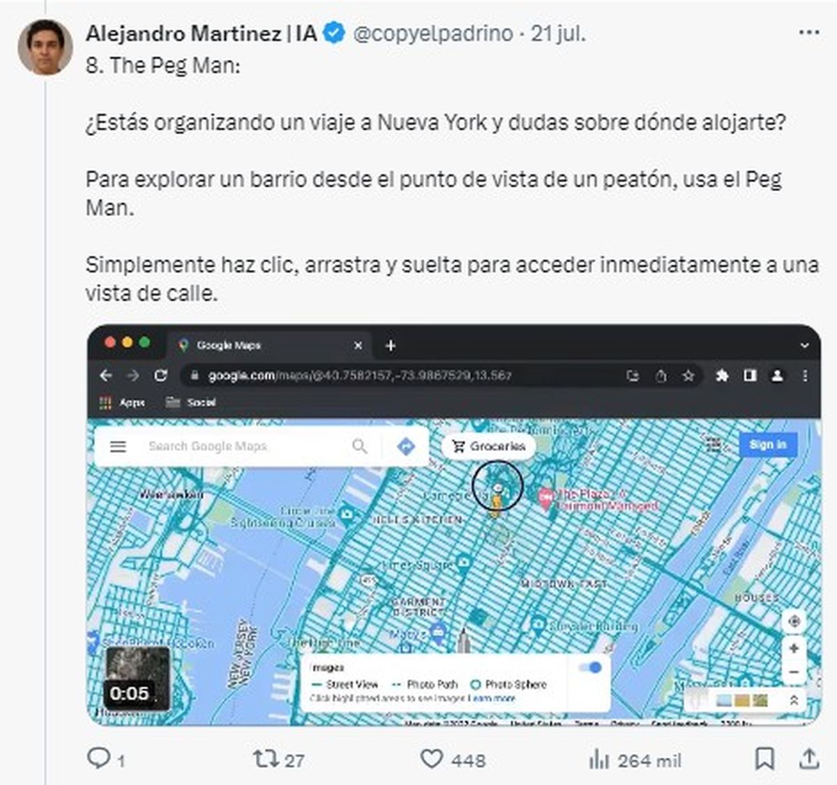9 Funciones desconocidas de Google Maps que mejoran la experiencia de viaje