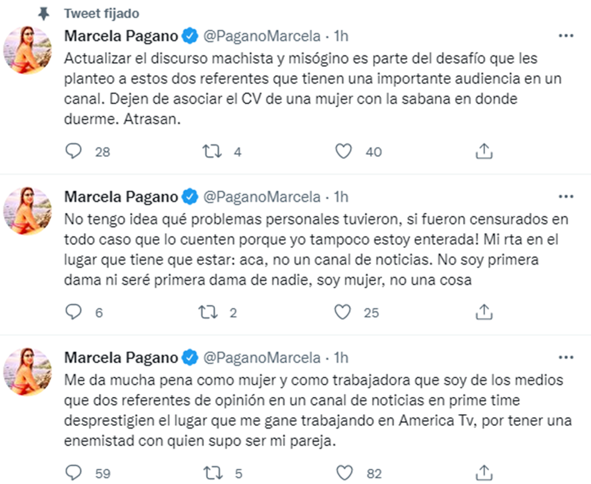 Eduardo Feinmann desempolvó internas de A24 y Pagano estalló