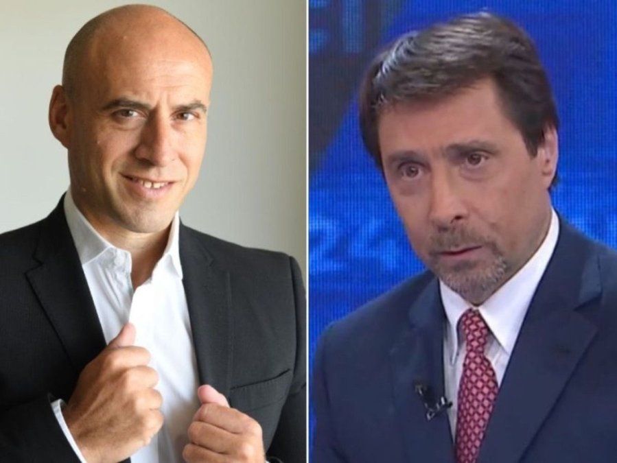 El insólito momento entre Eduardo Feinmann y Esteban Trebucq con una ...