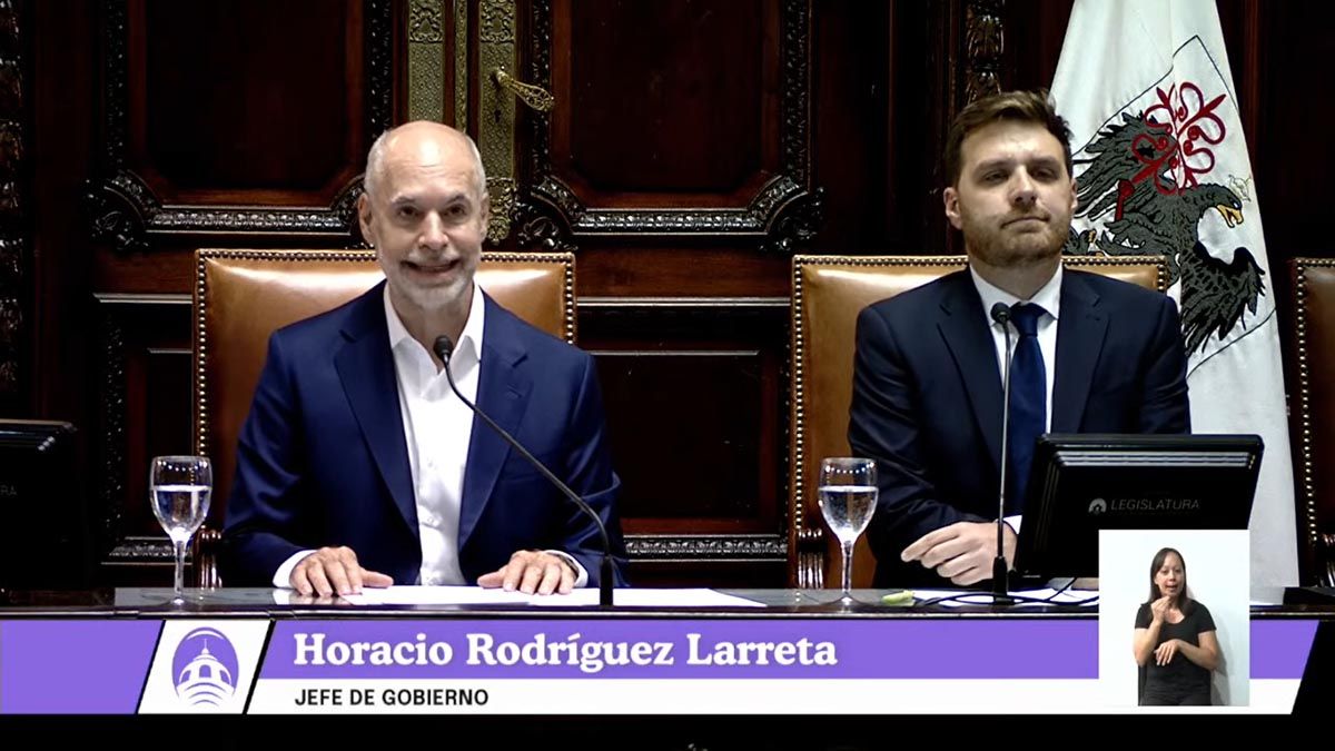 Horacio Rodríguez Larreta: Discurso presidencial y Macri