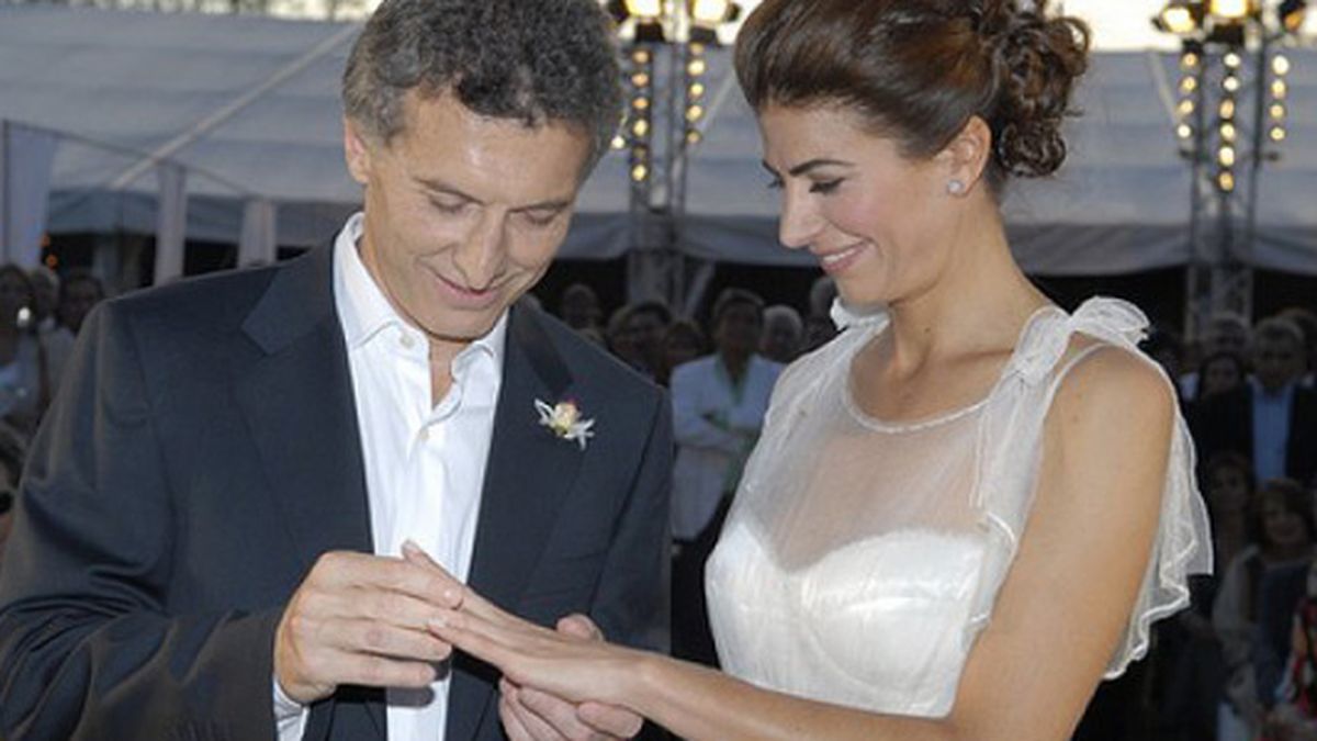 Por 3ra. vez, Macri ya tiene esposa