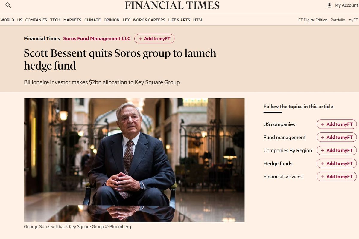 El regreso de Gordon Gekko: De Javier Milei a Scott Bessent (y Rob Citrone)