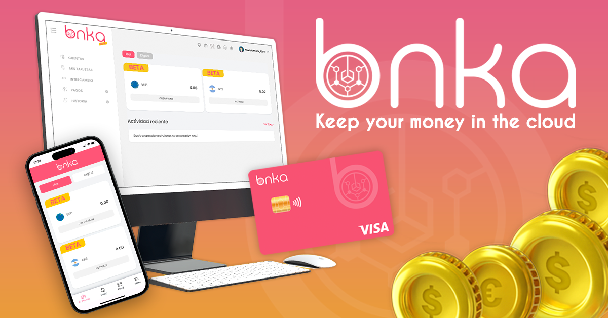 Bnka la nueva billetera virtual que permite que los europeos paguen servicios en Argentina