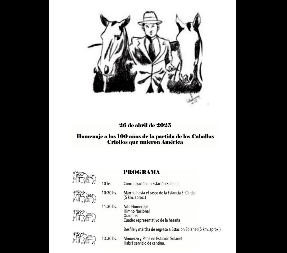 Desde La Rural a Nueva York: Gato, Mancha y el jinete suizo Aimé