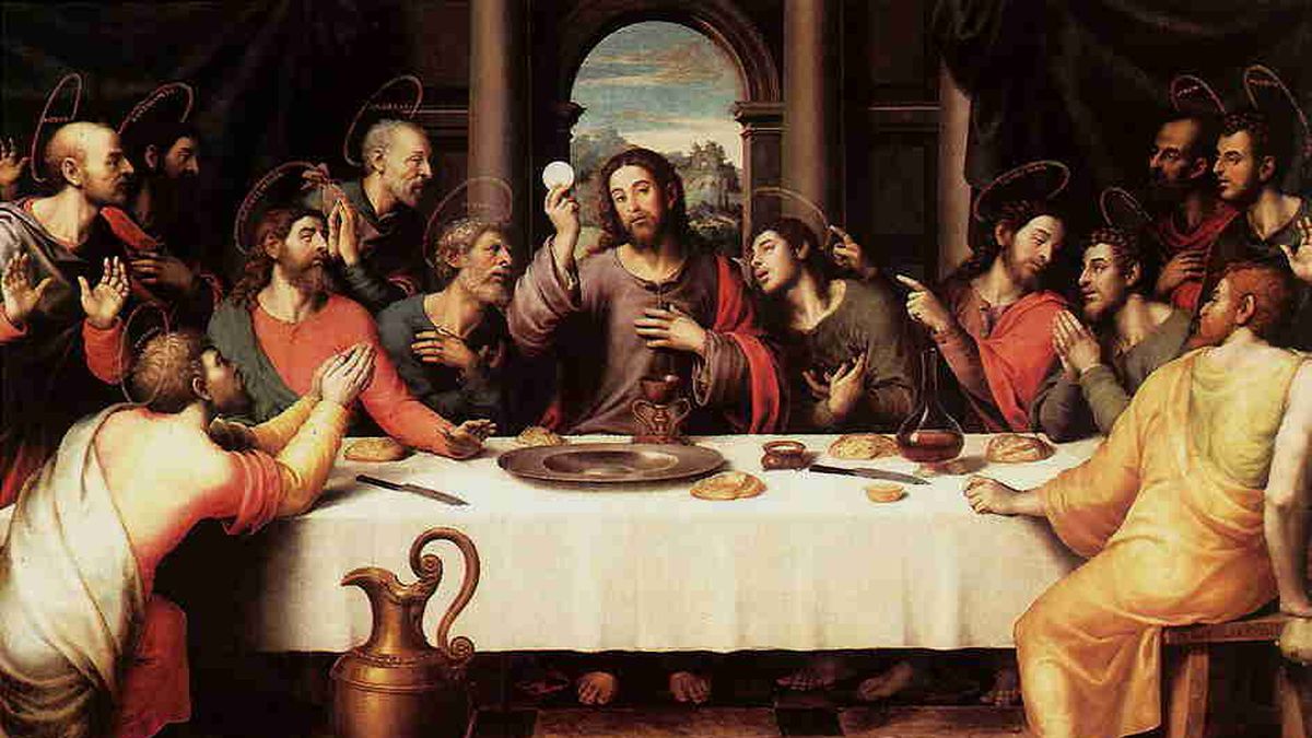 La Última Cena: Jesús, los discípulos y un mensaje
