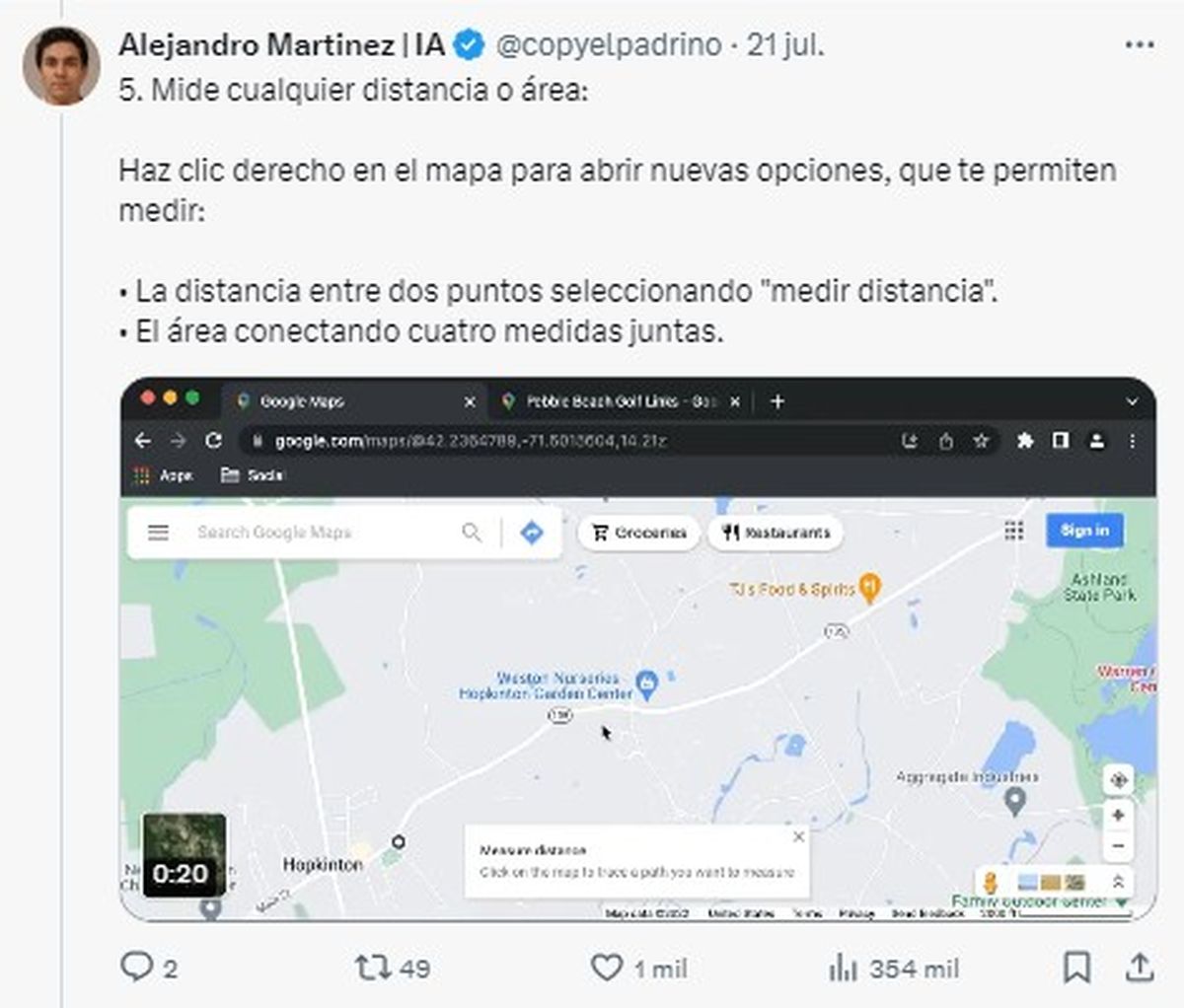 9 Funciones desconocidas de Google Maps que mejoran la experiencia de viaje