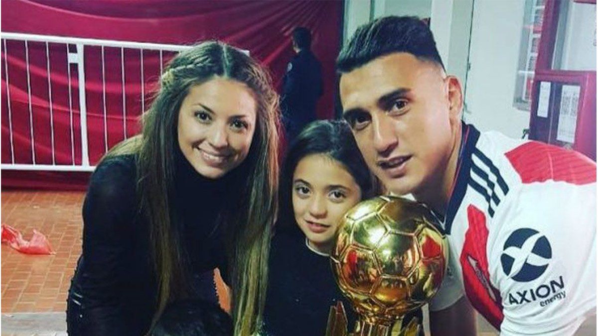 River y un susto: La esposa de Suárez contó qué le pasó