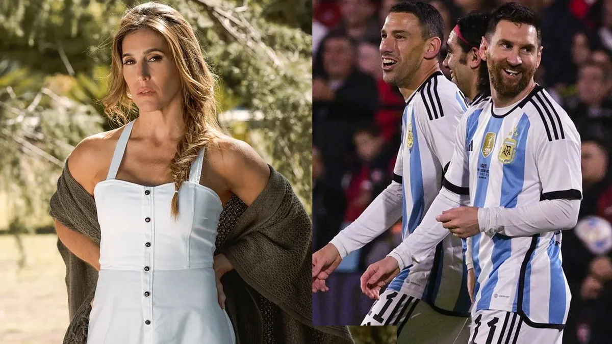 El día que Soledad Pastorutti jugó al fútbol junto a Lionel Messi