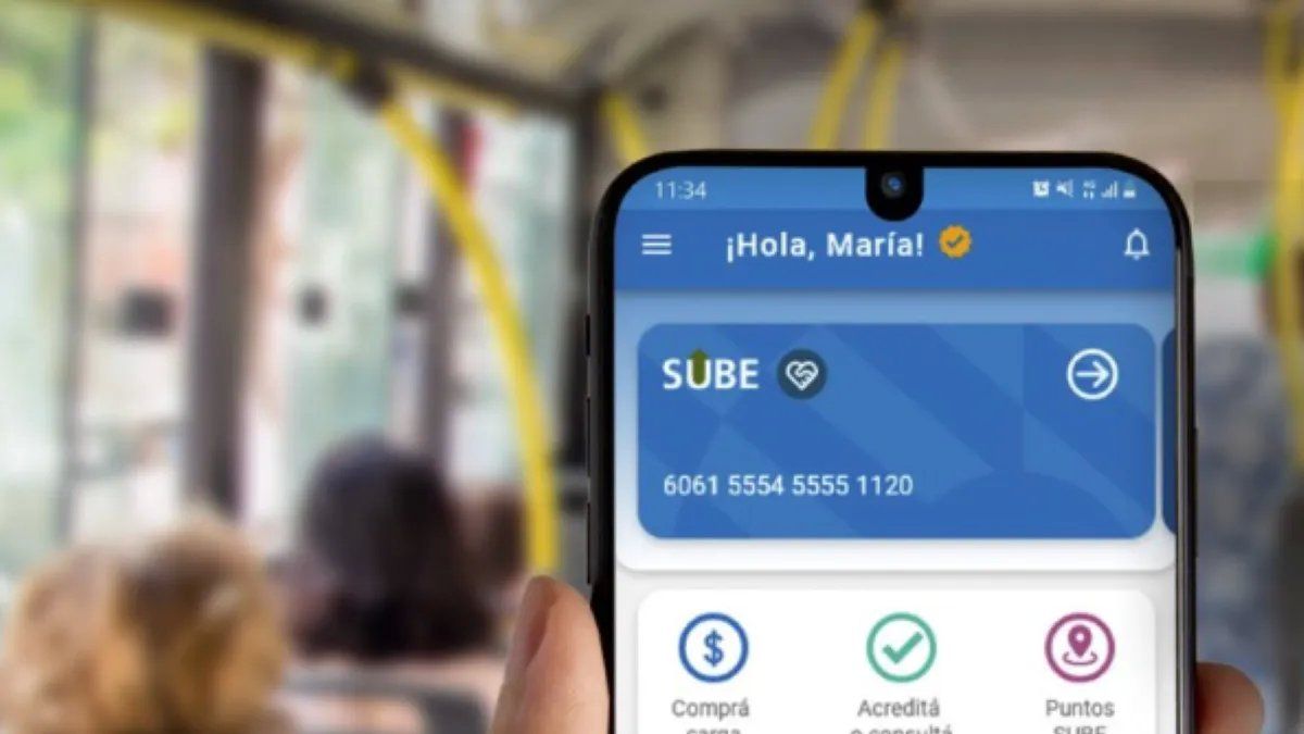 SUBE evoluciona: Carga con tarjeta de débito en su nueva app