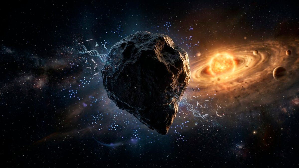 Descubrieron en un asteroide componentes del ADN: La vida podría tener ...
