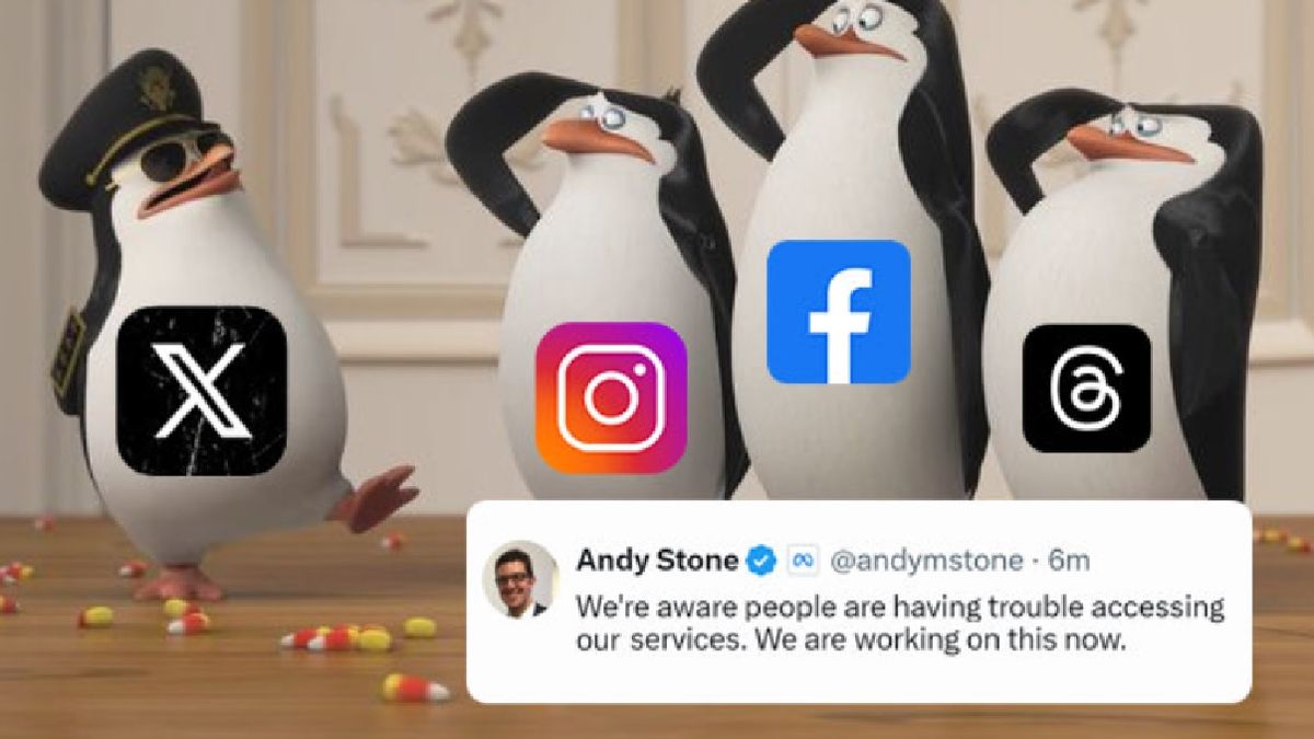 Instagram y Facebook colapsaron y en X explotaron los memes