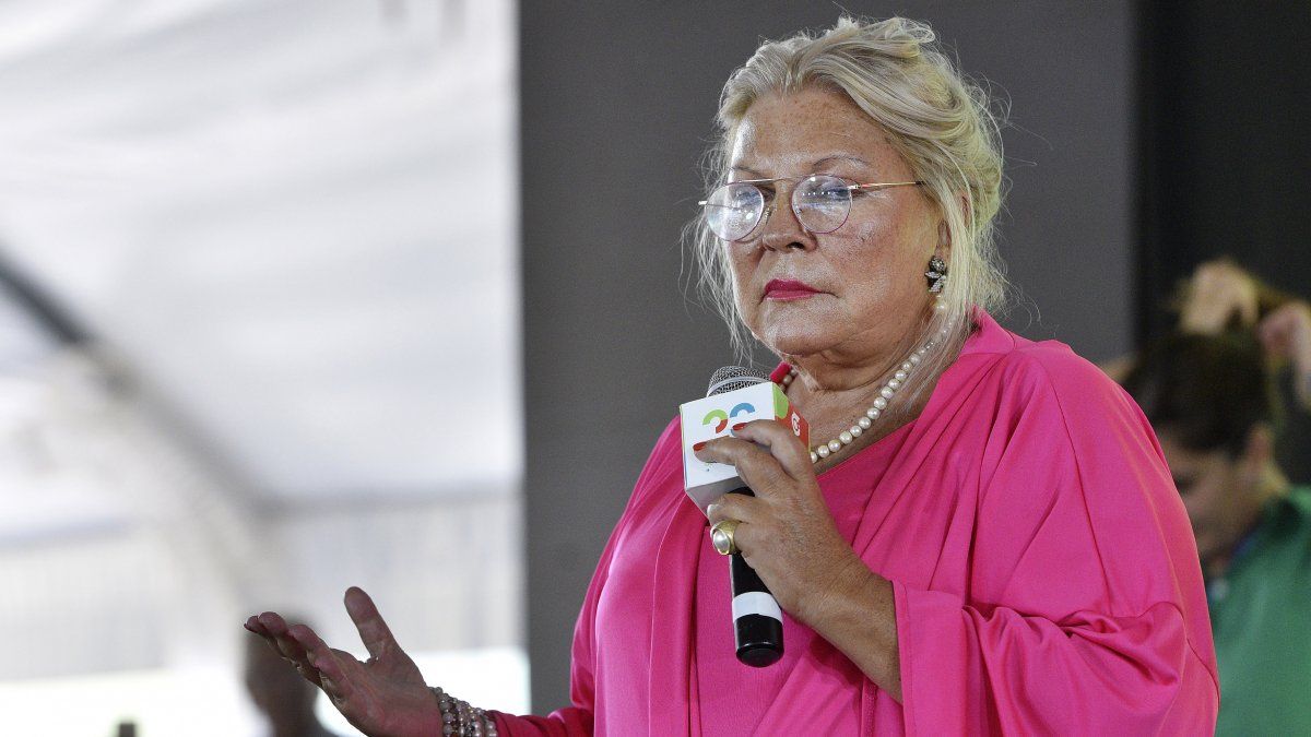 Elisa Carrió pintada y la interna ahora está en la CC-ARI
