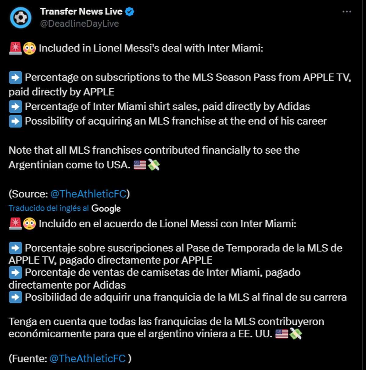 Lionel Messi festeja contrato con Adidas: Vuelan acciones