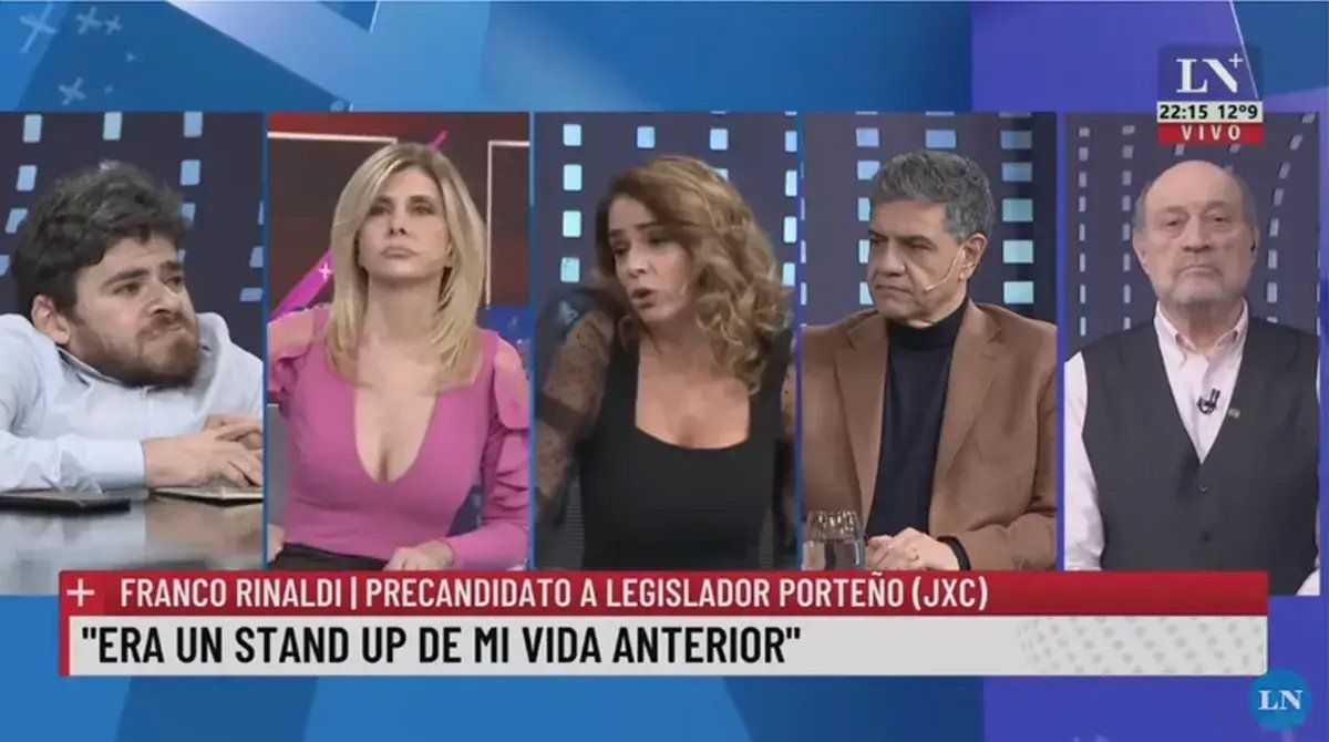 Franco Rinaldi se defendió en LN+, pero Calabró no perdonó