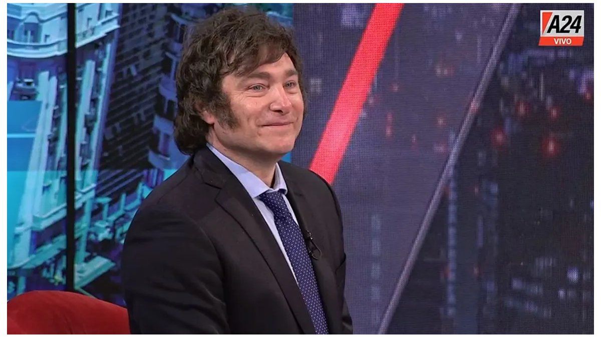 Javier Milei estalló contra A24 por una fake news: Después lloran