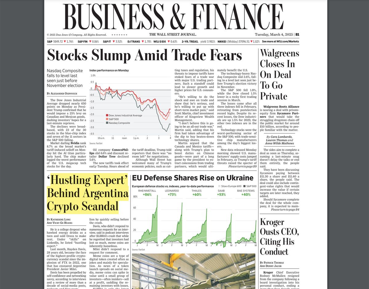 Terrible: Otro mazazo de The Wall Street Journal sobre Hayden Davis y Javier Milei