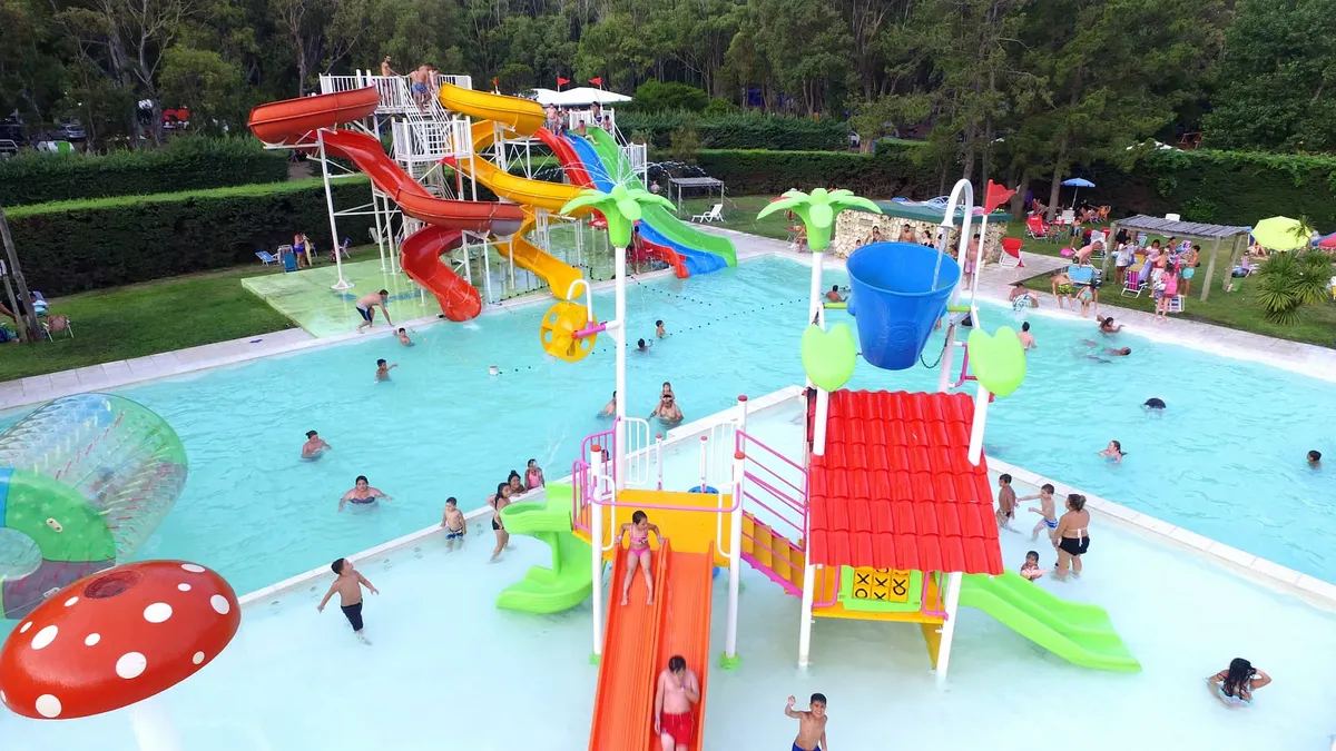 Un parque acuático increíble en Buenos Aires frente al mar
