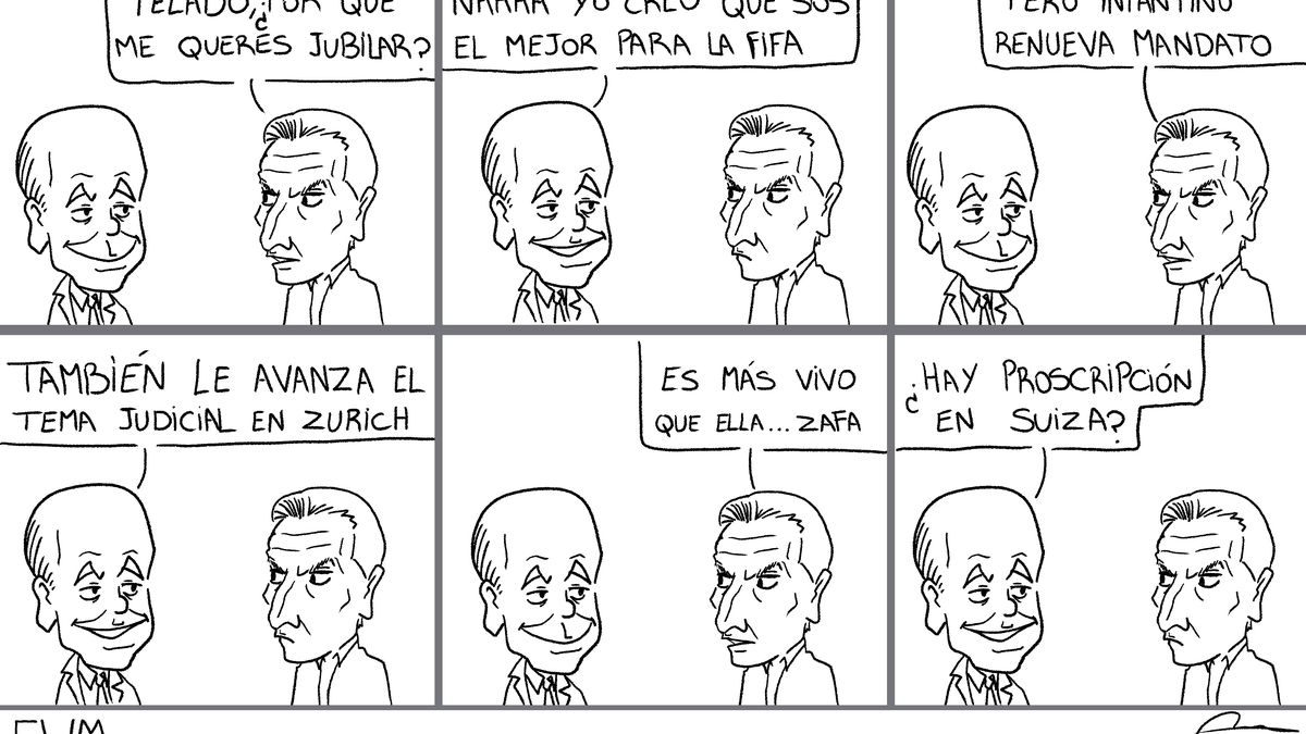 Horacio, Mauricio Macri y la proscripción de... ¡Infantino!