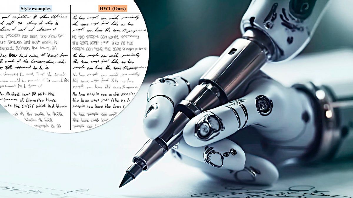 Nueva inteligencia artificial pone en jaque la escritura a mano