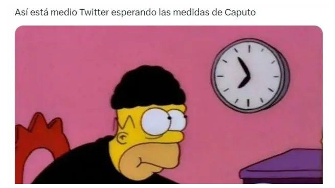 Los memes inundaron las redes por la demora de Caputo