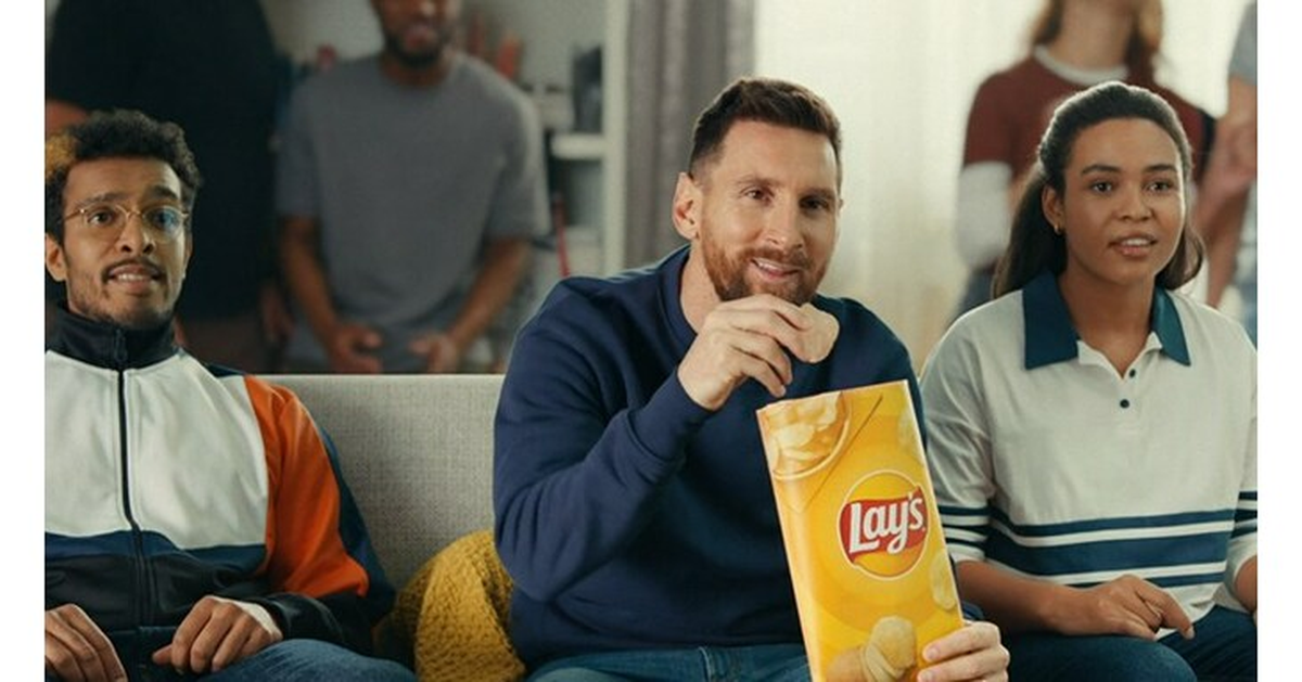 Lionel Messi promociona unas papas sabor mate y rompe todo