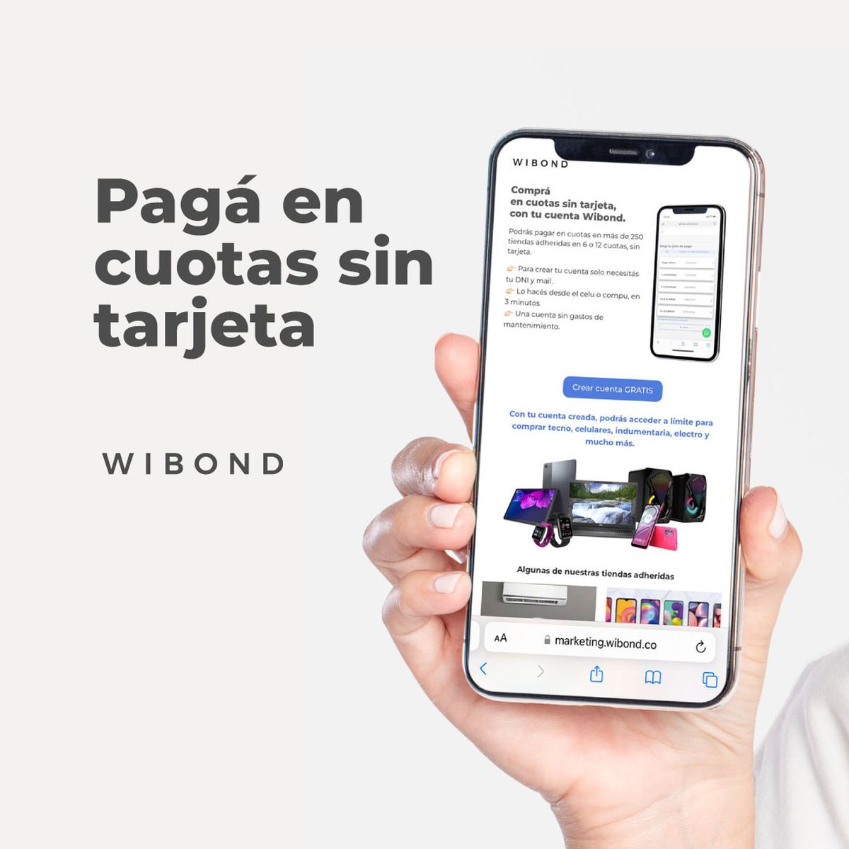 Cómo comprar con Wibond en Carrefour sin tarjetas/efectivo