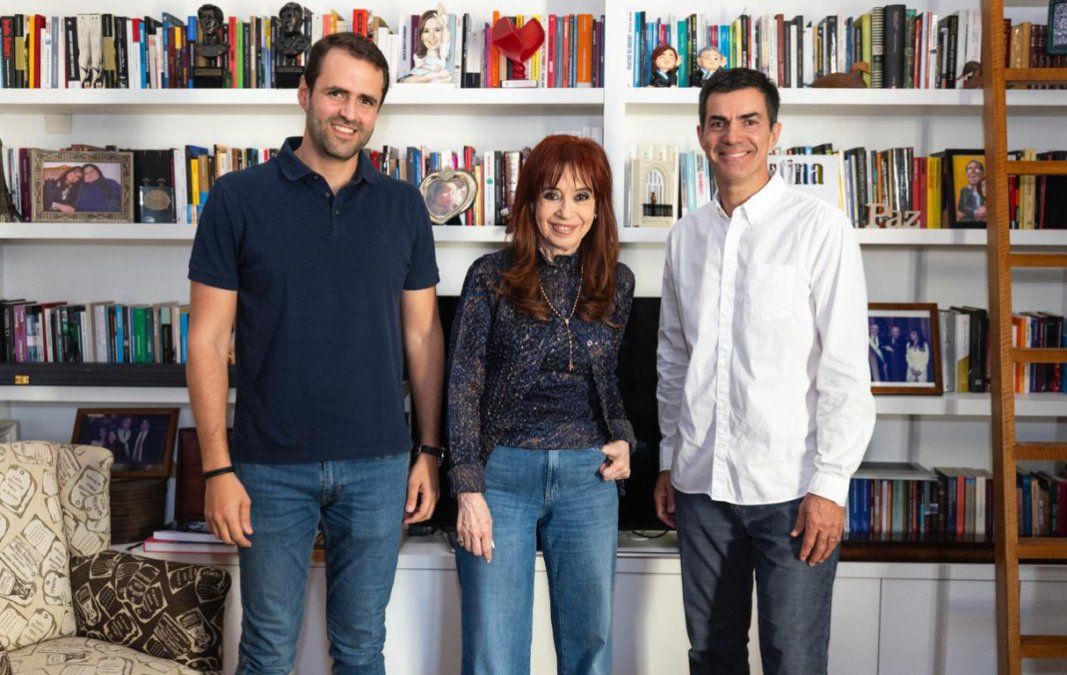 Tras 10 años distanciados, CFK y Juan Manuel Urtubey se mostraron juntos