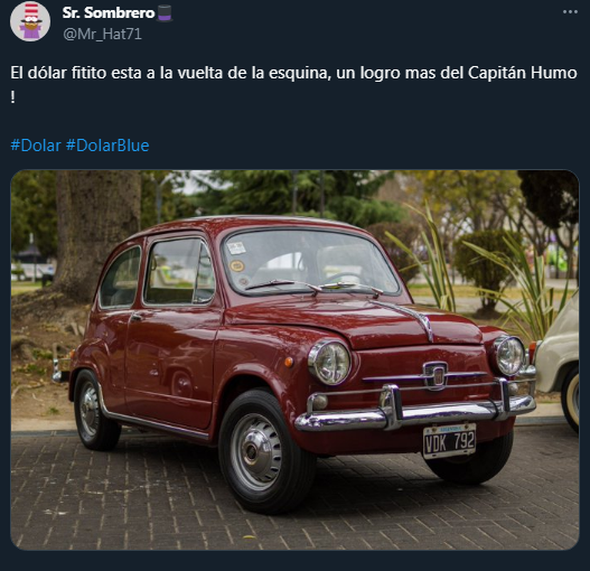 El dólar blue y los memes escalan juntos con las redes