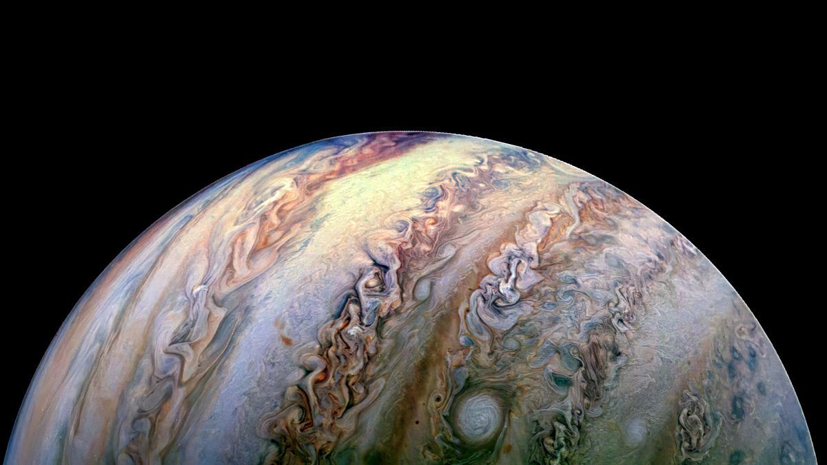 La NASA publicó una foto inédita e intrigante de Júpiter