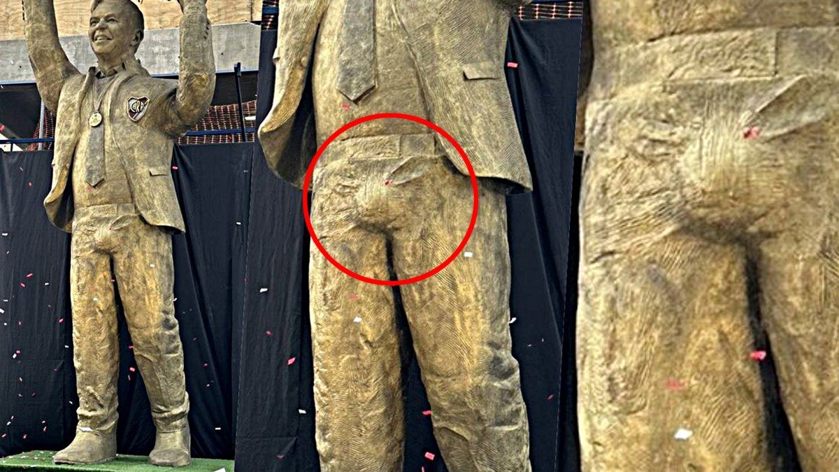 El monumento a Marcelo Gallardo y memes: ¿Homenaje o burla?