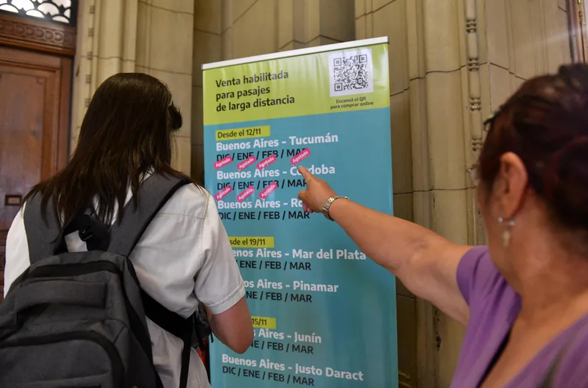 Furor por venta de pasajes de Trenes Argentinos a La Costa