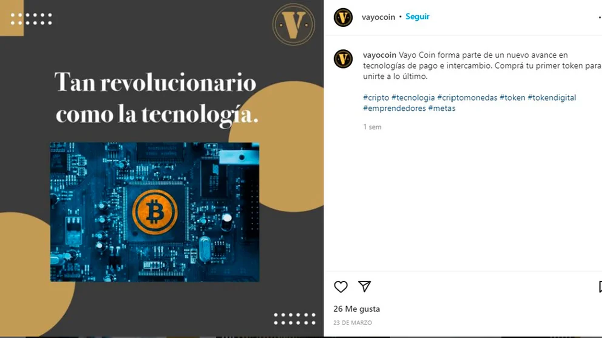 ¿Estafa cripto? Vayo Coin, otra que Generación Zoe