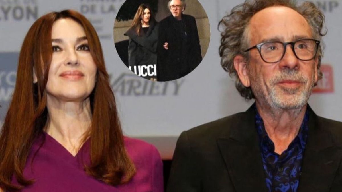 Tim Burton y Monica Bellucci: La pareja del año en París