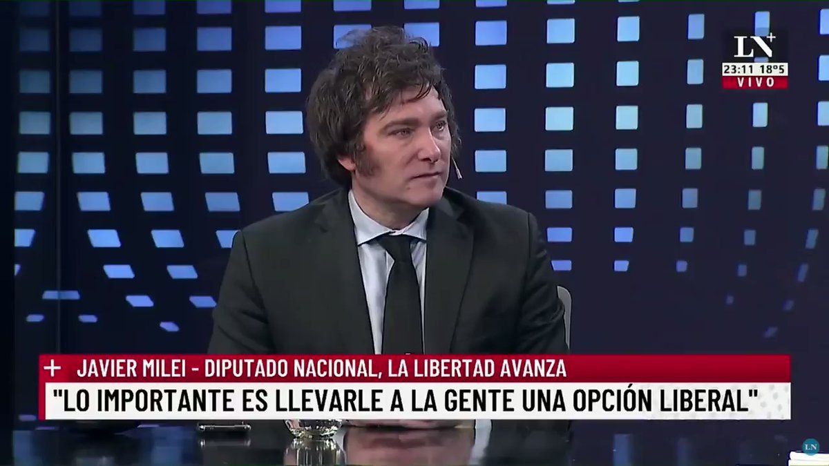 Choque en LN+: Javier Milei arruinó la entrevista a Macri