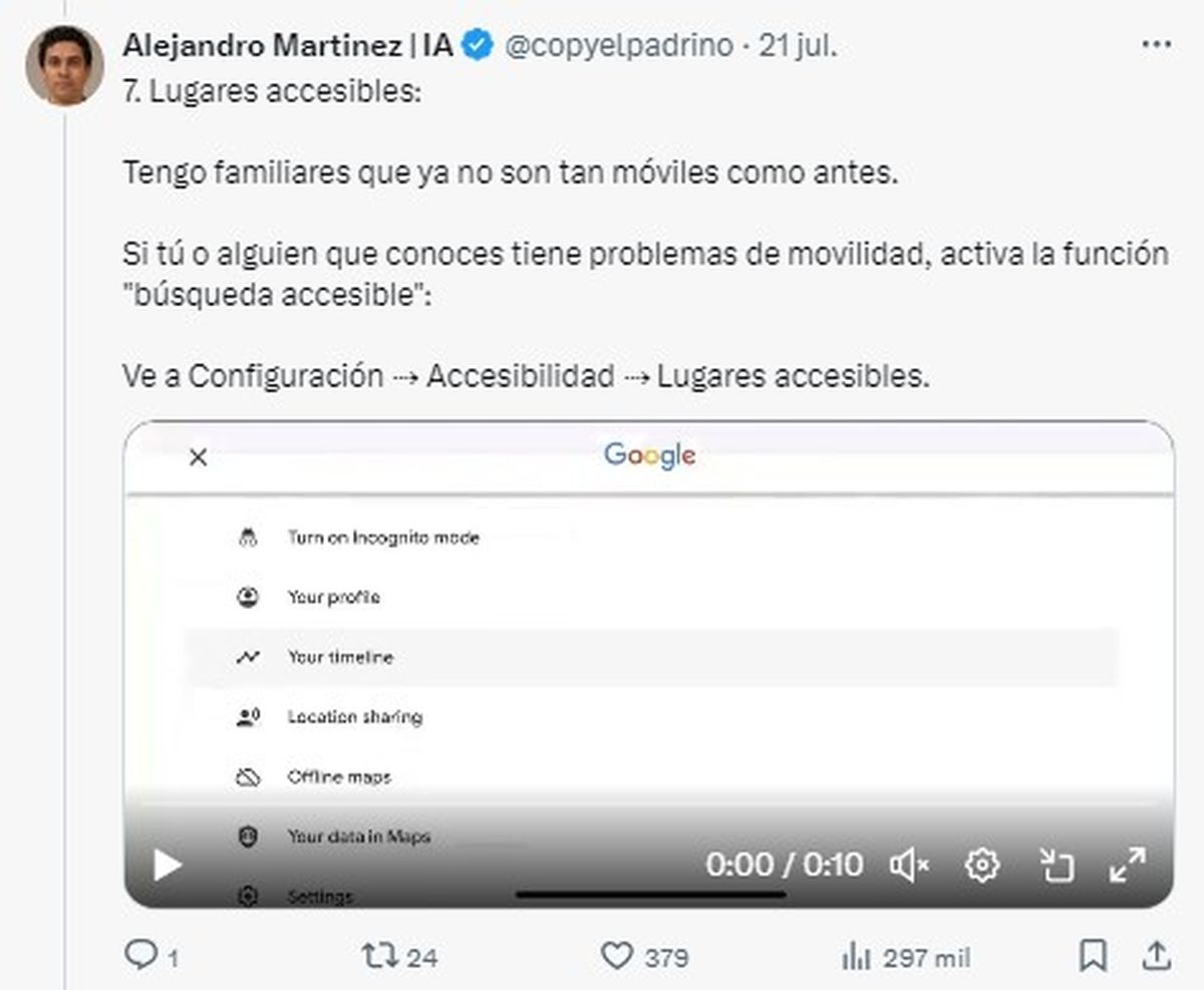 9 Funciones desconocidas de Google Maps que mejoran la experiencia de viaje