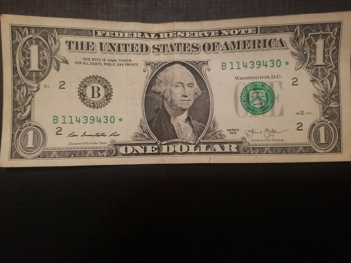 Billetes de US$1 dólar vendidos a $210.000 pesos: Cuáles son