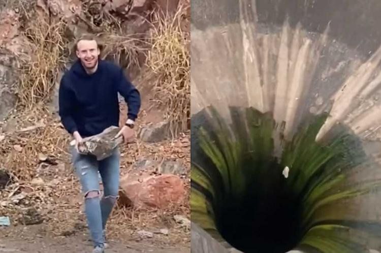 Detienen al hombre que filmó a su amigo lanzando una roca al Dique San ...