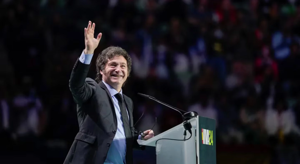 Los memes de Javier Milei en el Luna Park que calentaron las redes