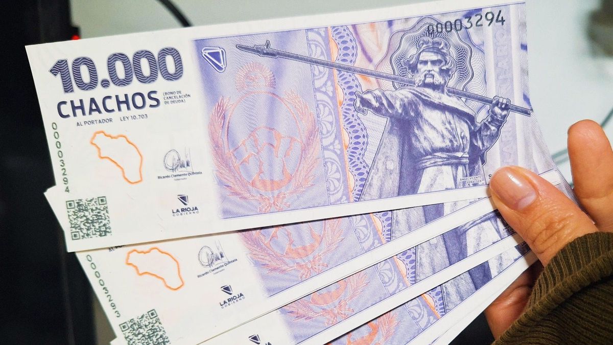 Prueba de fuego en La Rioja para su cuasimoneda, el Chacho