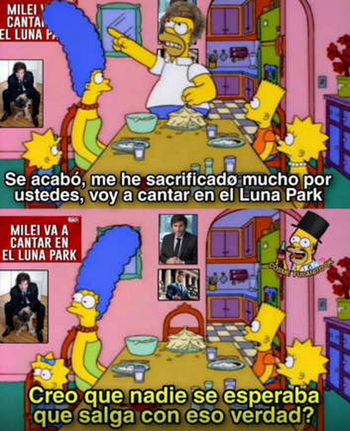 El show del rockstar Milei: En la previa estallan los memes