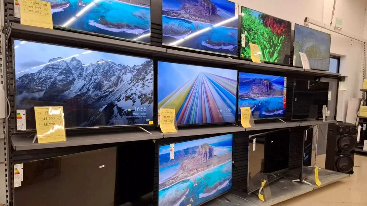 El supermercado que liquida Smart TV y televisores a precios increíbles