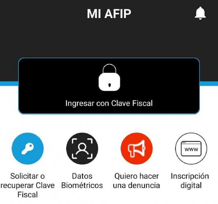 AFIP lanzó su App móvil para hacer denuncias