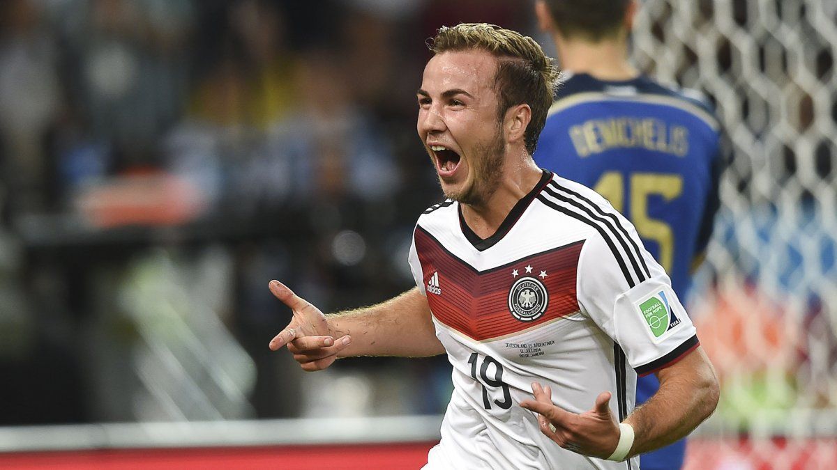 Inesperada reacción de Mario Gotze tras el triunfo argentino